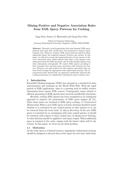 pdf mining positive and negative association rules from xml query