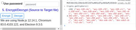 Nodejs Cryptogetciphers Why Are A Different Set Of Algorithms