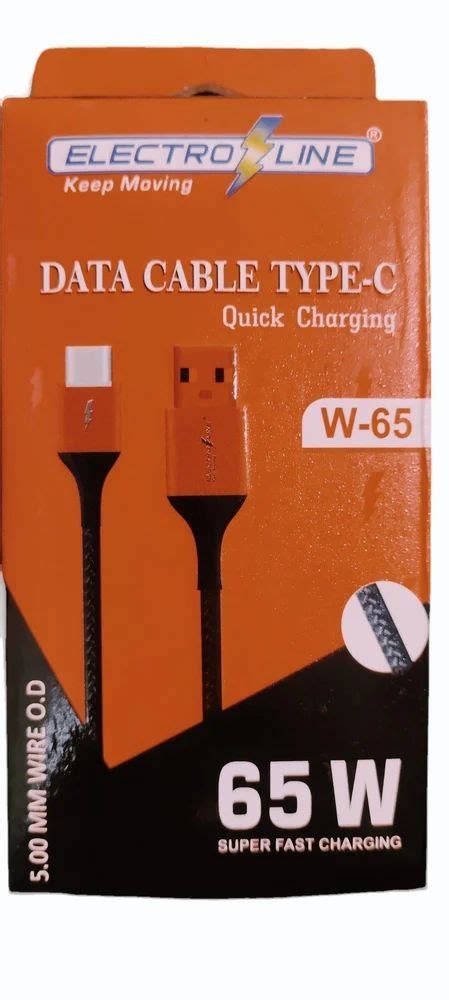 45 Wt Type C Data Cable At ₹ 70 Piece Sikandra Agra Id 2852889749962