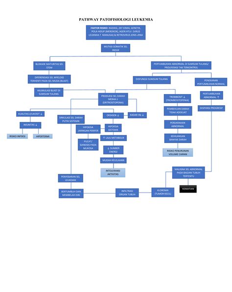 Pathway Patofisiologi Leukimia