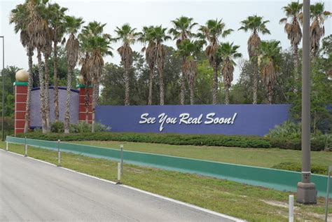 Disney World Exit Sign