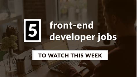 5 Front End Developer Jobs In Singapore This Week