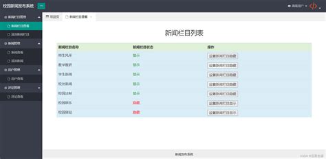 基于springbootmysqljsp实现校园新闻发布系统 Csdn博客