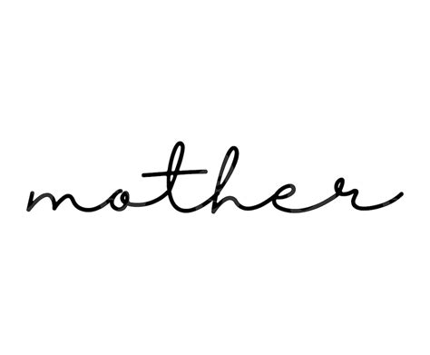 Mother Svg Mother Png Mother Cursive Script Font Mom Life Etsy