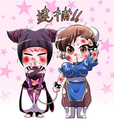 Street Fighter Chun Li And Han Juri Personagens Street Fighter
