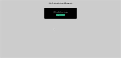 How To Authenticate A Nuxtjs App With Github And Appwrite Dev Community