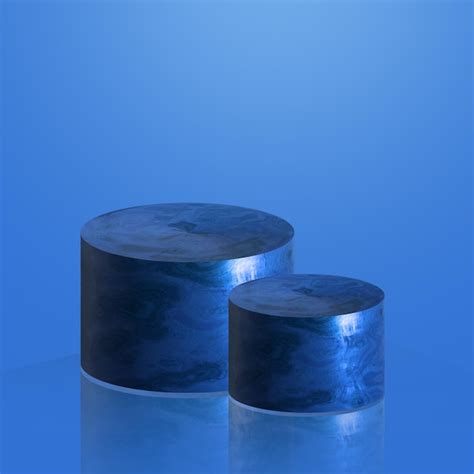 제품 프레젠테이션을 위한 블루 마블 무대 디스플레이 모형 프리미엄 Psd 파일