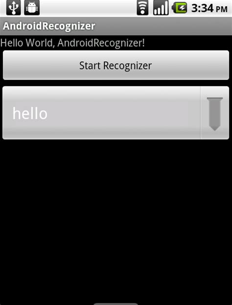 Android Coding Voice Recognizer Text To Speech