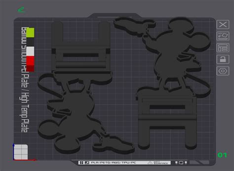 📞 Vintage Mickey Inspired Folding Phone Stand Pip・ Stl File For 3d Printing・cults