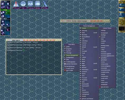 Fvwm Themes Screenshots