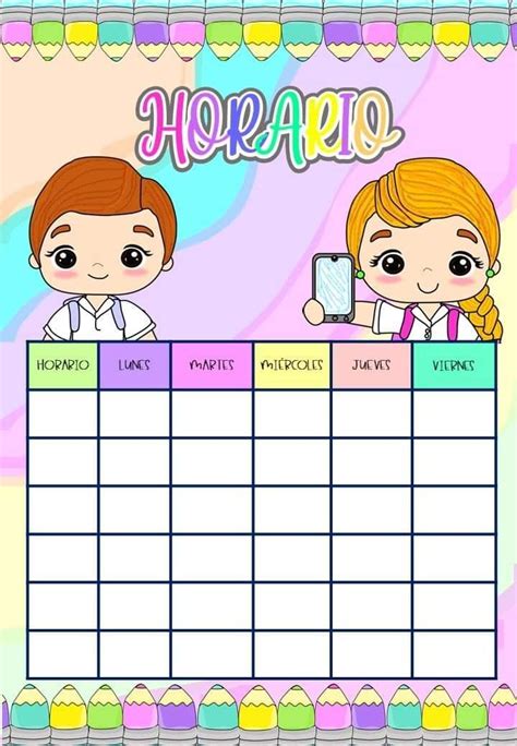 Photos Page B7b Etiquetas De Material Escolar Horario De Clases Etiquetas Preescolares