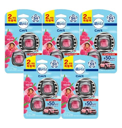 페브리즈 차량용 다우니향기 22ml 2개입6팩 차량방향제 탈취제 차량관리 방향제 자동차용방향제 티몬