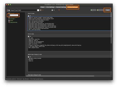 Cannot Enter Custom Gcode In Prusaslicer 220 Prusaslicer Prusa3d