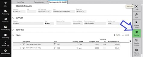 Serial Lot Batch Number Tracking Erpag
