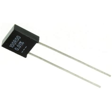 Vishay 100 Ω Resistor ±0 01 0 6 W Specification And Features