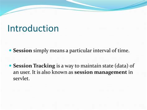 session tracking in servlets ppt