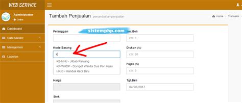 PHP MYSQL AJAX Autocomplete Fill Form SISTEMPHP