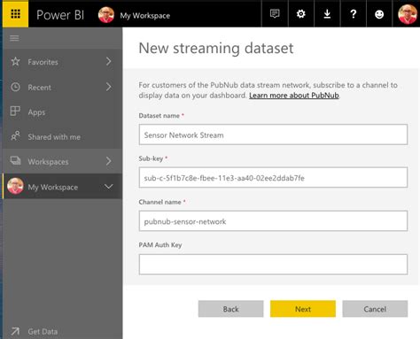 Real Time Streaming Dashboard With Power Bi · Stéphane Fréchette