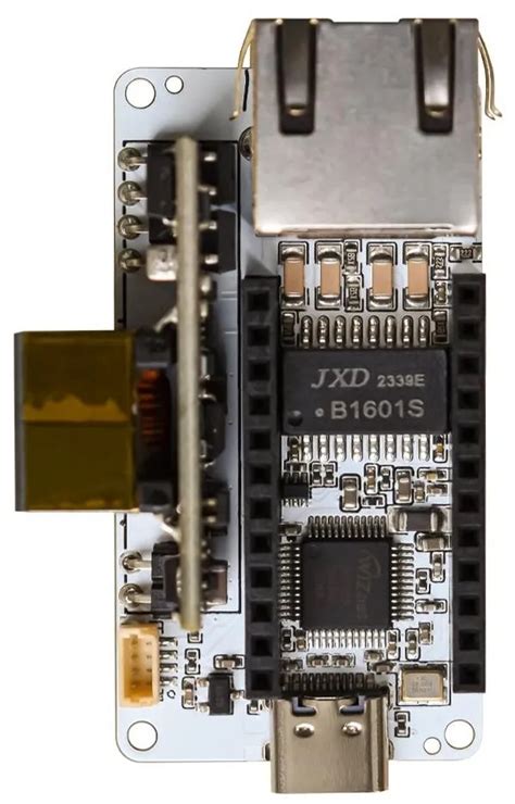 Elecrow Esp32 Bug Eth Ethernet And Poe Shield For Esp32 C6 Bug W5500 Spi