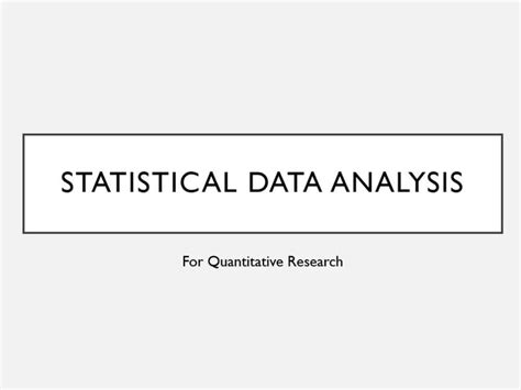 Data Analytics And Hypothesis Using Spss For Quantitative Analysis Upwork