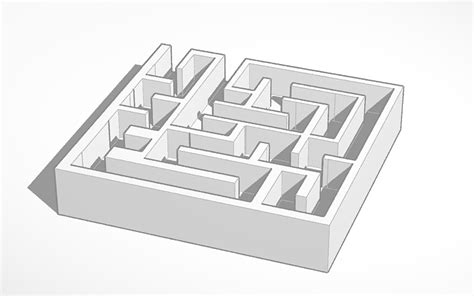 3d Design Maze Game Tinkercad 3d Design Maze Game Tinkercad