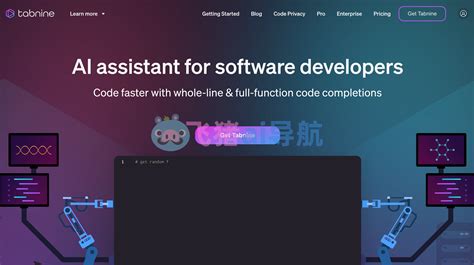Tabnine官网软件开发人员的ai 助手，更快更好地编写代码 非猪ai导航
