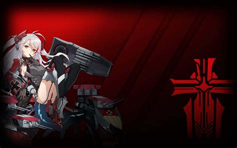 Download Azur Lane Prinz Eugen In Action Wallpaper