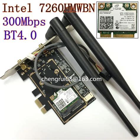 인텔 센트리노 무선 N 1000 112bnhmw 용 300mbps 80211b G N 미니 Pci E Sps
