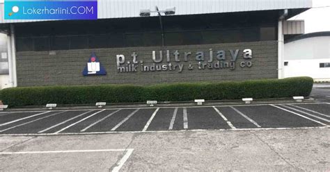 Lowongan Operator Produksi Pt Ultrajaya Milk Industry Tbk