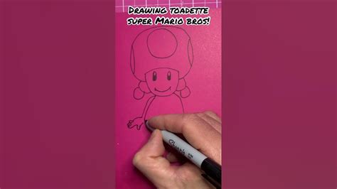 Drawing Toadette From Supermariobros Shorts Mario Art Youtube