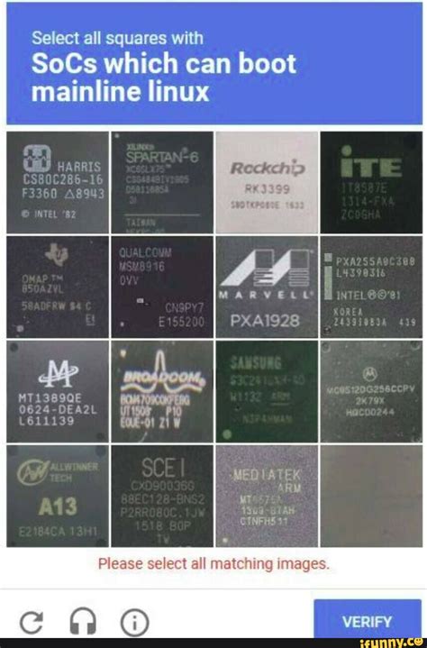 Select All Squares With Socs Which Can Boot Mainline Linux Rki399 Swotepoese 1832 418 Ctnfhs