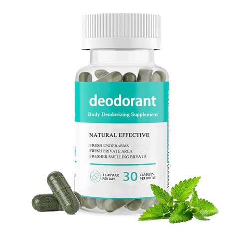 Body Deodorizing Supplement Body Deodorant Supplement