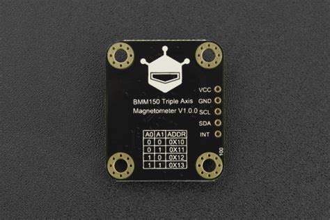 Sen0529 Magnetometer Sensor Bmm150 Low Noise High Accuracy I2c
