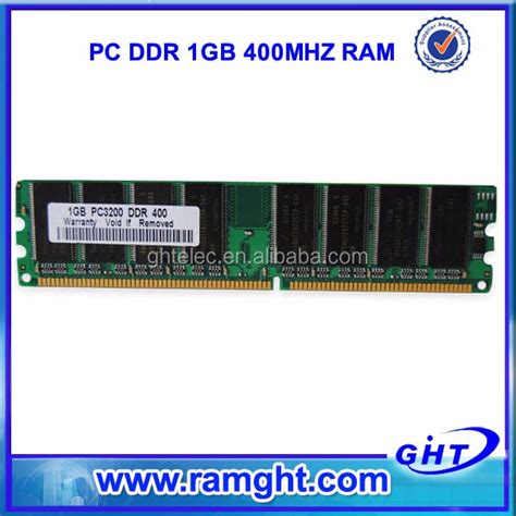 PC3200 400mhz DDR 1GB RAM Reliable Performance Certifications