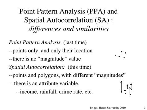 Ppt Spatial Autocorrelation The Single Most Important Concept In Geography And Gis