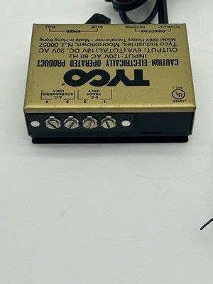 Tyco Ho Electric Power Pack Train Transformer Model 899b 4908143994