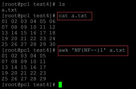 linux 中awk命令删除文件的最后一列或最后几列提取文件的第一列前几列 小鲨鱼 博客园