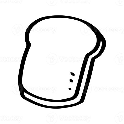 Cute Bread Hand Drawn Illustration 15724174 Png
