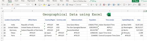 How To Pull Geographical Data Countycity In Excel Quickexcel