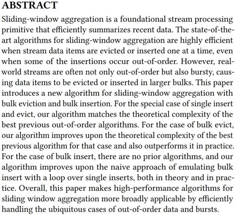 Martin Hirzel On Linkedin Streaming Algorithms