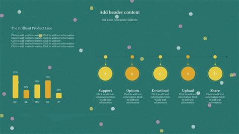 Illustration Of Bar Chart Diagram With Line Going Up And Line Going Down Google Slide Theme And