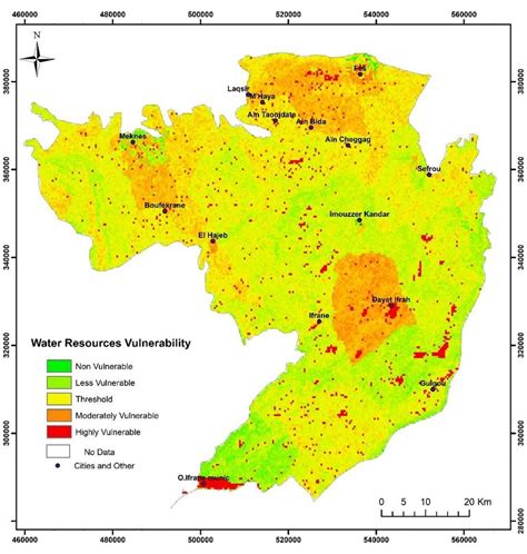 Overall Water Resources Vulnerability Map Download Scientific Diagram