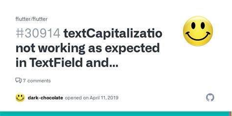 Textcapitalization Not Working As Expected In Textfield And