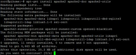 Raspberry Pi Apache 2 Installation Pihome Smart Thermostat