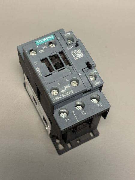 Siemens Sirius Len00c003277b 277v 30a 15hp Lighting Contactor Palm