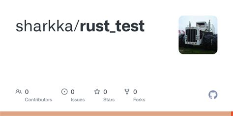 GitHub Sharkka Rust Test