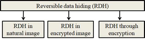 Types Of RDH Schemes Download Scientific Diagram