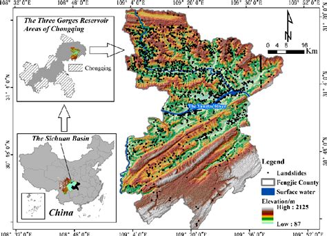 Figure 1 From Quantitative Assessment Of Landslide Risk Based On Susceptibility Mapping Using