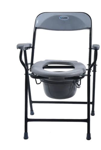 Gray Oval Commode Chair Size Adjustable At ₹ 1250 In Vadodara Id