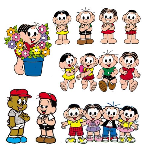 Turma Da Mônica Personagens De A A Z Retoedu